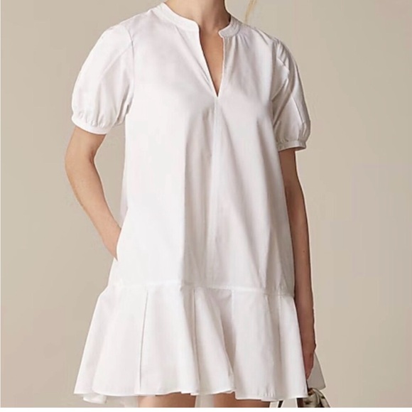 J Crew White Dresses